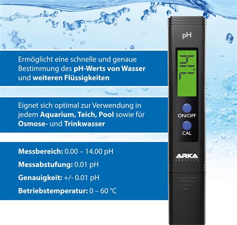 Arka Myaqua Ph Messgerät Olibetta