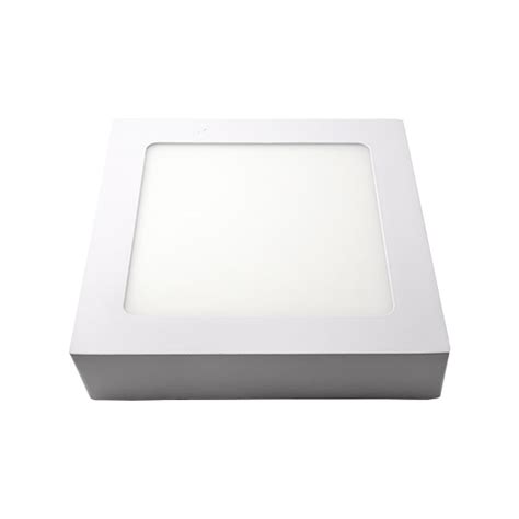 LED надградна светилка коцка бела 12W 4000K – Elektrometal