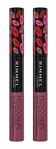 Rimmel Provocalips Lasting Finish Extreme Lipstick Lazy Daze Pack Of 2
