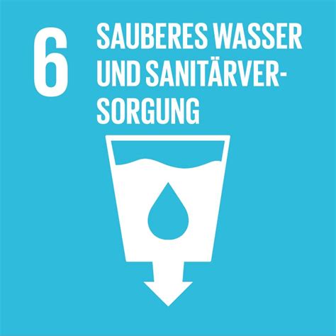 Ziel 6 Sauberes Wasser And Sanitäreinrichtungen Sdgs