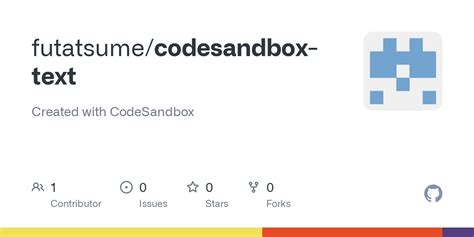 github futatsume codesandbox text created with codesandbox