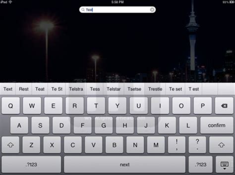 Enable Autocorrect Keyboard Bar In Ios 5 On Iphone 4s4 Ipad 2ipad