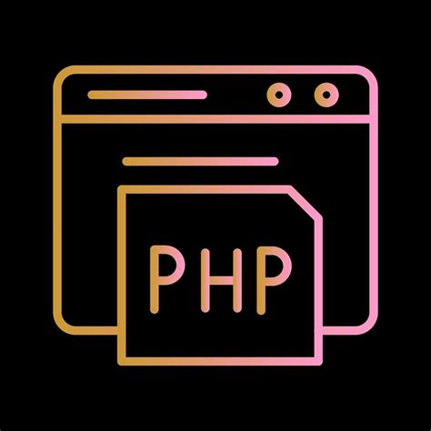 php vector icon 41085212 vector art at vecteezy