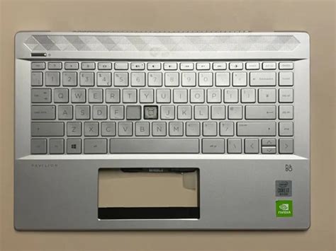 Hp Pavilion X360 14 Ce Series Silver Uk Keyboard 1 Key Hinges