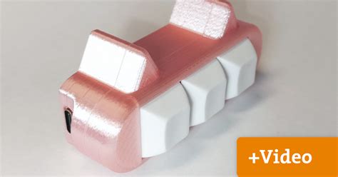 Easy Diy 3 Button Macro Pad By Makenmodify Download Free Stl Model