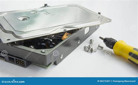 HDD Harddisk File Save Record Hardware Concept Stock Image Image Of Device Fixing