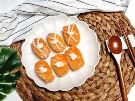 연어초밥 소스 연어필렛 회뜨기 연어 요리 초밥 밥 만들기 단촛물 네이버 블로그