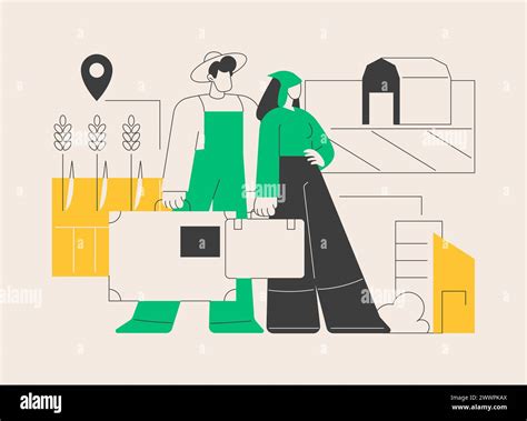 Rural Migration Abstract Concept Vector Illustration Stock Vector Image And Art Alamy