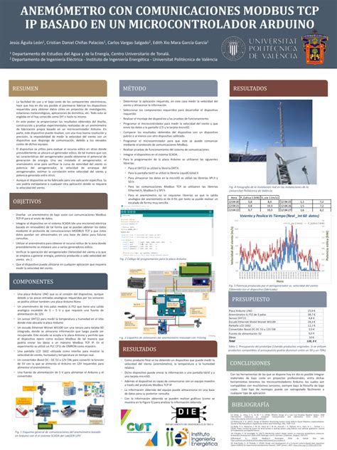 Pdf AnemÓmetro Con Comunicaciones Modbus Tcp Ip Basado En Un Microcontrolador Arduino