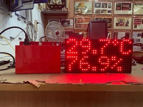 Temperature Humidity Led Display At 9001 Piece LED Temperature And Humidity Display Board In