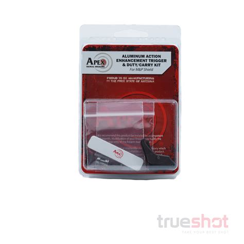 Apex Tactical M P Action Enhancement Kit Lb Curved Black Smith Wesson M P Shield