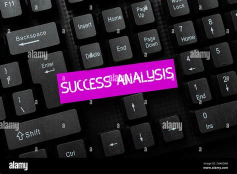 Conceptual Caption Success Analysis Internet Concept Creating Graph To Determine Increase In