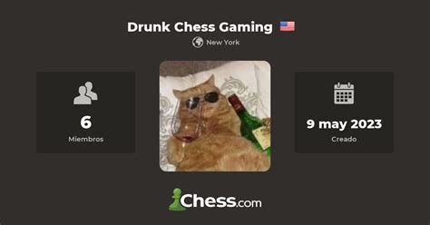 Drunk Chess Gaming Club De Ajedrez