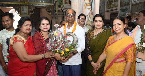 विधायक विजय अग्रवाल के जन्मदिन पर गौरीशंकर मंदिर परिसर में हुआ अखंड