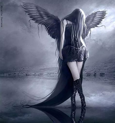 Dark Angels Angels And Demons Fallen Angels Dark Fantasy Art Dark