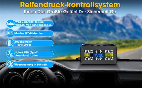 Jansite TPMS tyre pressure monitoring system : Amazon.co.uk: Automotive
