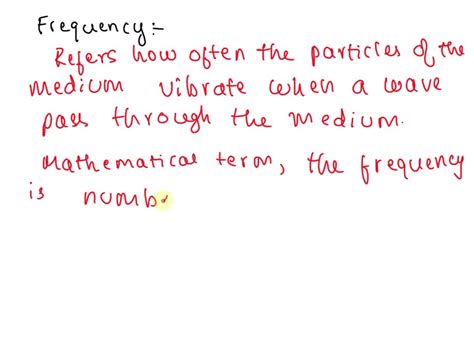 SOLVED Wave A Completes Cycles In A Second Wave B Completes Cycles In A Second A Which