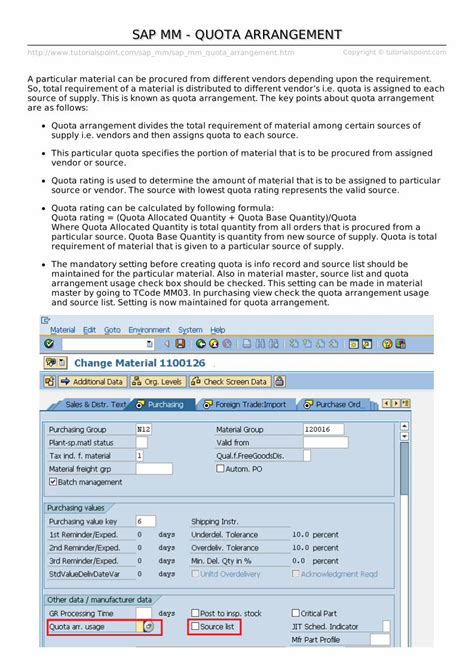 Pdf Sap Mm Total Notes Dokumentips
