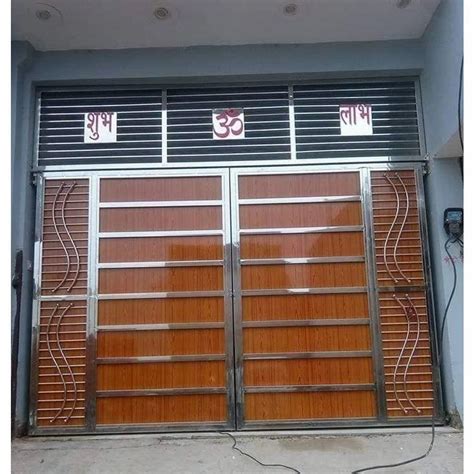 Modern Brown Mild Steel Hinged Main Gate For Home At ₹ 800sq Ft In