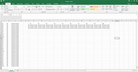 Rearranging Data In A Matrix Rexcel