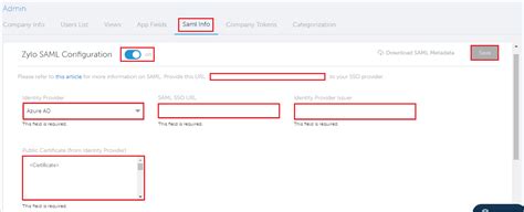 Microsoft Entra Id를 사용하여 Zylo For Single Sign On 구성 Microsoft Entra