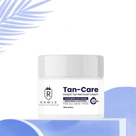 Instant Sun De Tan Removal Cream For Face Back Legs And Men Rawls