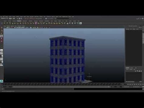 Autodesk Maya Modeling Tutorial Create A Building With Python Maya Modeling Programming