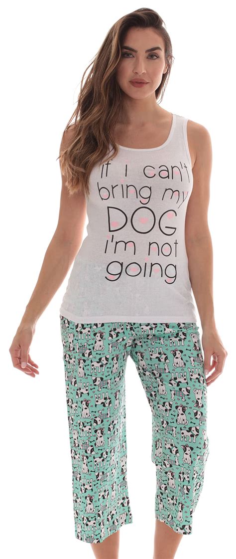 Just Love 100 Cotton Womens Capri Pajama Set Breathable Comfortable