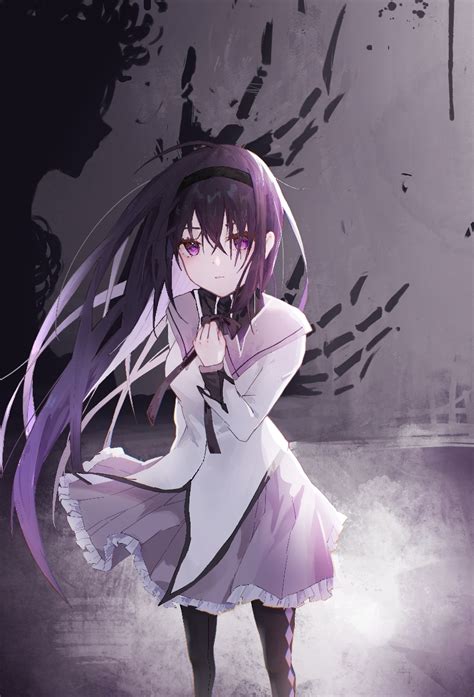 Akemi Homura Mahou Shoujo MadokaMagica Image By Baozimaodeke