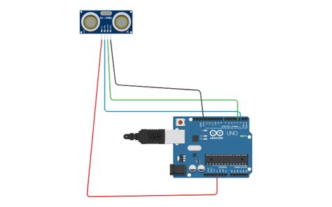 Circuit Design MediciÓn De Distancia Con Sensor Ultrasonico Tinkercad