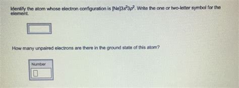 Solved Electron Configuration Problems Help Please Chegg Com