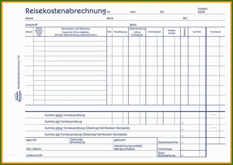 026 Reisekostenabrechnung Vorlage 2018 9 Reisekostenabrechnung Formular