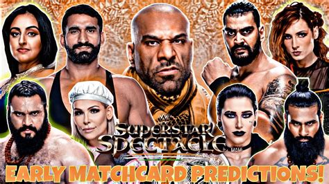 Wwe Superstar Spectacle Early Matchcard Predictions Boom Wrestling