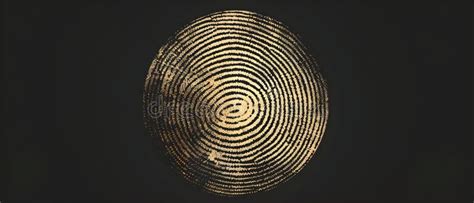 Advanced Biometric Fingerprint Identification Technology Concept Biometrics Fingerprint Stock