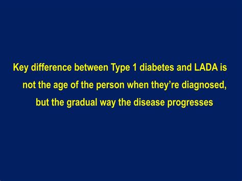 9 Latent Autoimmune Diabetes In Adults Lada Current Statusppt