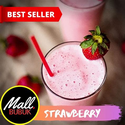 Bubuk Minuman STRAWBERRY 1Kg Bubuk STRAWBERRY 1Kg STRAWBERRY Powder