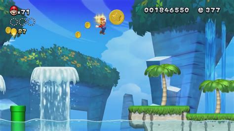 Sparkling Waters Star Coins New Super Mario Bros U Walkthrough