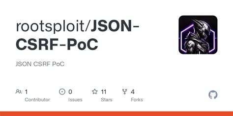 GitHub Rootsploit JSON CSRF PoC JSON CSRF PoC