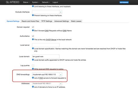 Dnsmasq Settings Get Overwritten At Restart Routers Glinet