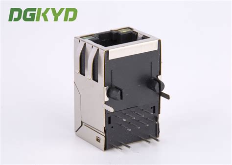 Integrated Magnetics RJ Connector Single Port With Transformer Modular Jack Customized