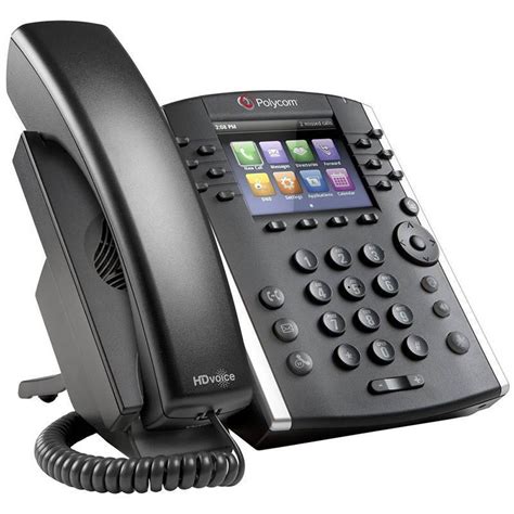 Polycom VVX 411 12 Line IP Phone With Lync Licence 2200 48450 019 Mwave