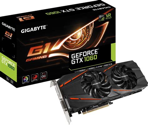Gigabyte Geforce Gtx 1060 G1 Gaming 6gb Gddr5 Gv N1060g1 Gaming 6gd Karta Graficzna