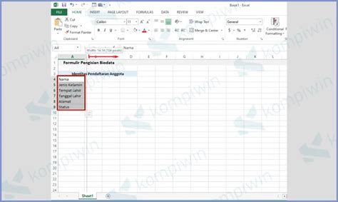 Cara Membuat Form Input Database Di Excel IMAGESEE