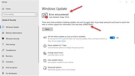Window Tips How to Fix Error Windows update วธแกไขกรณอพเดตวนโดไมผาน KB5034441 Failed