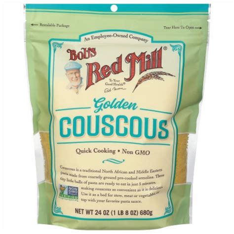 Bobs Red Mill Couscous Golden 24 Oz Case Of 4 24 Oz Each Frys