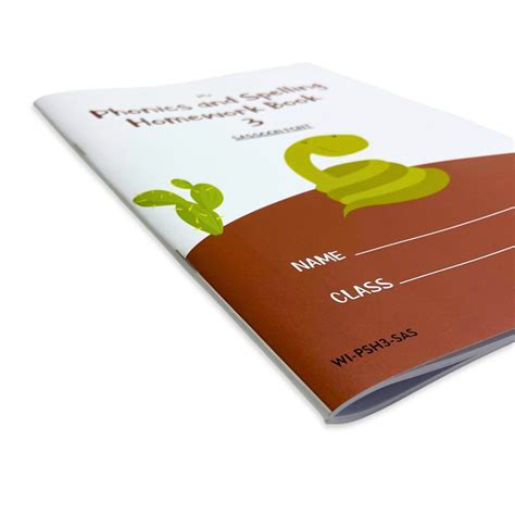 My Phonics And Spelling Homework Book 3 — Sassoon Font — Depicta