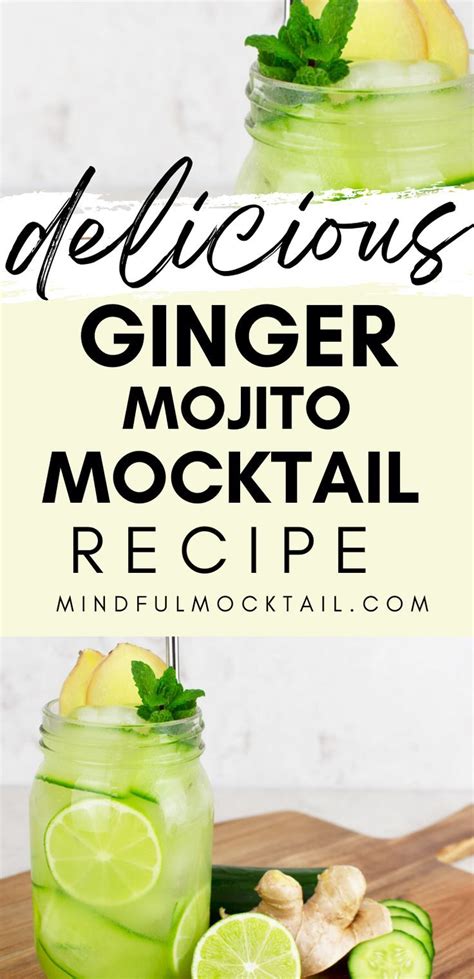 Ginger Mojito Mocktail Nonalcoholic Mocktails Artofit