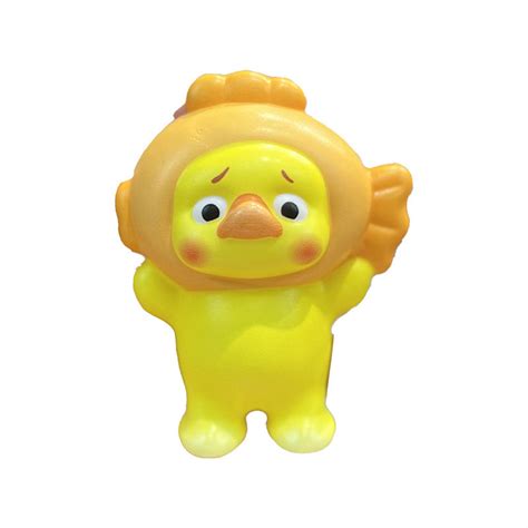 Upsetduck Kawaii Upset Duck Decompression Labubu Stress Relief Squishy
