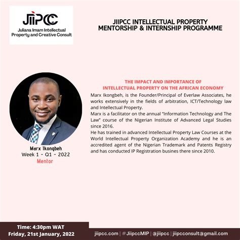 Jiipcc On Linkedin A New Intellectual Property Mentorship And