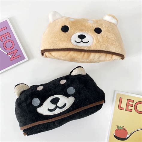 멍멍이 털 극세사 똑딱이 따뜻한 겨울 어깨 망토 무릎 숄 담요 Bg4037 에이블리